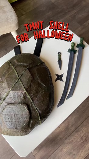 DIY Teenage Mutant Ninja Turtles Shell Costume for Halloween