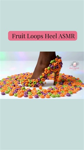 Fruity Cereal Heel ASMR #Shorts