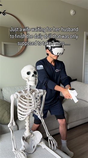6 hours later… #ace #acevr #vr #metaquest #virtualreality #vrgaming #training #halloween #couples #coupleshumor #couplememes | Ace Virtual Shooting