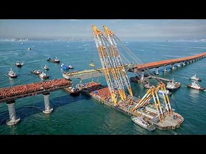 How The World’s Longest Sea Crossing Bridges Are Built By Genius Engineers