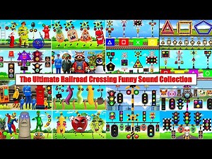 【まとめ】変な音の踏切カンカン総集編 | The Ultimate Railroad Crossing Funny Sound Collection