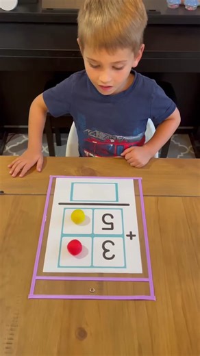 Playdoh Math 🧮 This multi-sensory approach is a fun way to practice addition. And all you need alongside this free download is some play dough! We used @Play-Doh! I also used a dry-erase reusable plastic sleeve so my kids can play this game over and over again. 🔗 Link to this free printable is on my website (link in bio). 🔗 #sprinkleinlearning #kidsactivity #kidsactivities #kidactivity #kidactivities #activitiesforkids #activities #simpleactivities #kidsgames #gamesforkids #mathisfun #additio