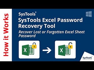 Excel Password Recovery Tool | Recover Lost or Forgotten Excel Sheet Password