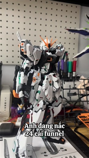 Có tips gì cho 24 cái củ lợn này ko ae Nu meo meo #builder #modelkit #gundam #hobby #xh