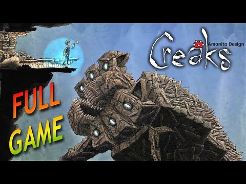 Creaks Full Game Walkthrough Gameplay (No Commentary) ➤ Puzzle Game from Amanita Design
