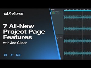 Studio One 5.5 | 7 Big Features to the All-New Project Page for Professional Grade Mastering