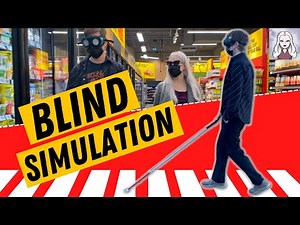 Blindness Simulation - Teaching My Boyfriend Blind Life Skills