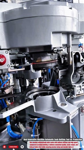 Best Innovative Machine Automatic Sock Knitting Tool for Production #innovation #innovative#shorts
