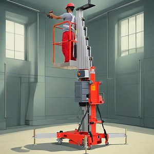 [Hot Item] Aluminum Aerial Working Platform Manlift