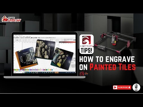 Engraving Painted Tiles