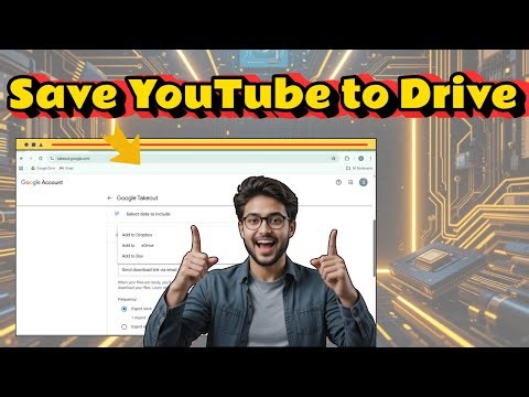 How To Save YouTube Videos To Google Drive | Complete Backup Guide (2025)