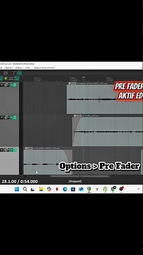 Pre Fader modu nasıl çalışır?, mixing reaper stock plugins, mastering in reaper,