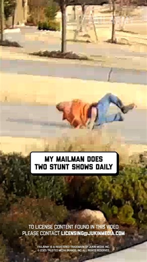 steering wheel is on the right, very tricky... 😩 🤣 #cctv #doorbellcam #ringcam #mailtruck #mail #usps #deliverydisaster #deliveryfail #workfail #propertydamage #caraccident #carcrash #carfails #fblifestyle #fail | FailArmy