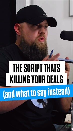Scripts are killing your wholesale deals You spent hours memorizing the "perfect" words... Practiced every objection handler until you could say it backwards... Even downloaded the latest "million-dollar script" from that guru. But here's what's really happening on your calls: The moment you start reading... Sellers can FEEL you're following a script. And the second they say something that's NOT in your script? You freeze. You frantically flip through pages looking for the "right" response. Mean