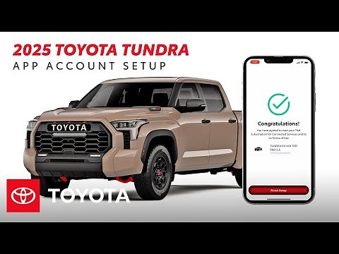 How to Connect Your 2025 Toyota Tundra with the Toyota App | Toyota Tundra Drive-Off Essentials