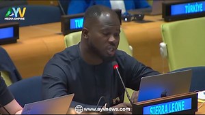 In a defining moment for Sierra Leone's diplomatic engagement, George Shadrack Kamanda, Diplomatic and Legal Adviser at the Permanent Mission of Sierra Leone to the United Nations, delivered a powerful address on behalf of 86 countries at the Sixth Committee (Legal). Kamanda’s statement, centered on crimes against humanity, highlighted the urgent need for collective action and legal frameworks to end impunity. He said: “We stand at a crossroads, facing the sobering reality that, more than 75 yea