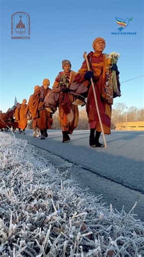 📌 Our Plan for the Cold Weather: We are deeply touched by the outpouring of kindness and concern regarding the coming cold weather! Your thoughtful care for the Venerable Monks means so much to the entire team. Please know that the Walk for Peace is continuing, and we are well-prepared for the dropping temperatures. We have ensured that everyone has adequate warm clothes and protection. Furthermore, our dedicated support team is ready with backup plans: we are prepared to take swift action to a