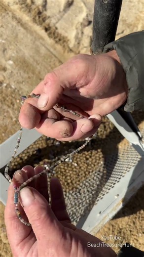 Beach Cleanup Surprise! Found a Precious Gem — Ruby or Tourmaline? 💎🏖️ #treasuresearch