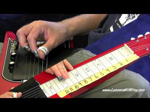 Aloha Oe - (The Chorus) - C6 Lap Steel Lesson [HD] - with Troy Brenningmeyer