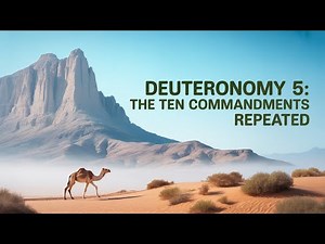 Deuteronomy 5 | The Ten Commandments Repeated | Catholic Bible Storytelling