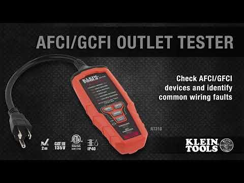 AFCI /GFCI Outlet Tester (RT310)