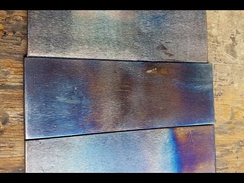 How to Temper Colours in Steel?