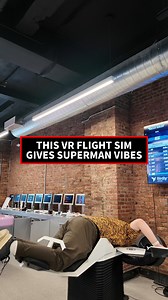 5.5K views · 15 reactions | PCMag's Will Greenwald got to glide in a virtual wingsuit with the Birdly flight simulator at tm:rw, an electronics showcase now open in Times Square. Be on the lookout for more of our tour! #technology #technews #vr #virtualreality #superman #flightsimulator #flightsim | PCMag | Facebook