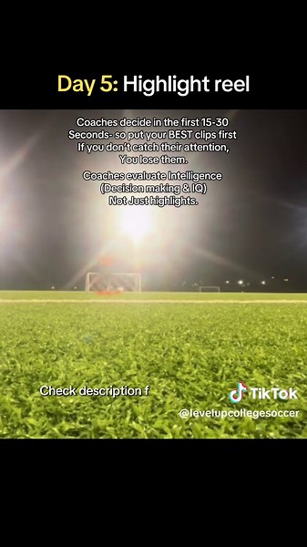 If you’re a highschool soccer player who’s genuinely interested in playing college soccer, this is for you. I went through the recruiting process on my own. No Agency. No Connections. No US Club. I ended up with 20 Offers, and committed to play on full scholarship. If you’d like the EXACT system I used to get those offers, comment “COMMITTED” and let’s get to work. #soccer #collegesoccer #recruitingtips #futbol #offers