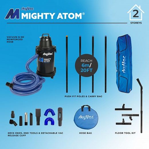 skyVac® Supercharged Mighty Atom Package