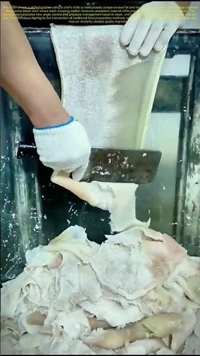 Kitchen Craft: How Butchers Transform Pork Skin into Delicacies