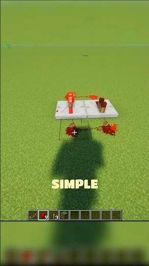 Easy and SIMPLEST Redstone Repeater Clock in Minecraft