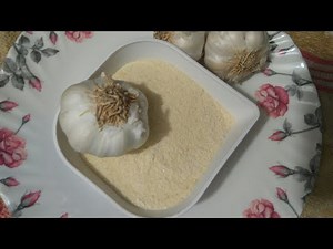 Homemade garlic powder|how to make garlic powder at home| garlic powder|garlic powder recipe|