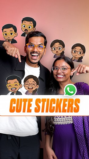 WhatsApp वर बनवा cute stickers ☺️ एकदम easy आहे हे करणं! #WhatsApp #Tricks | Techy Marathi
