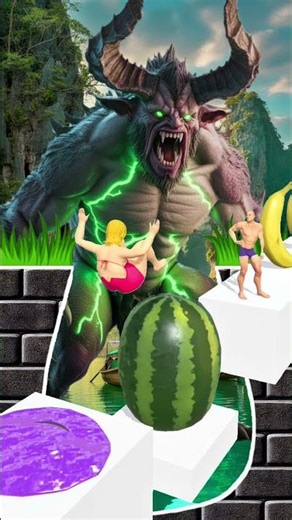 Squeezy Girl Fun Reverse Jumping Gamplay #0 #Fun #shorts