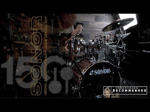 SONOR AQ2 150th Anniversary Edition Drum Kit - Soundcheck by Bryan Macaranas