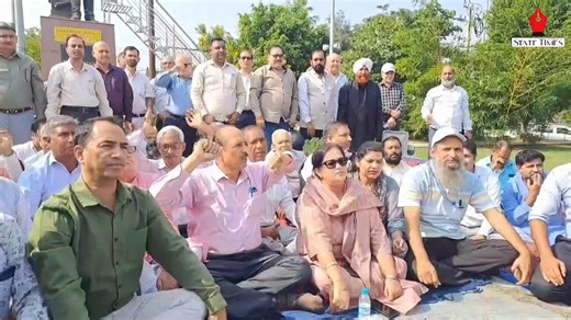 30K views · 1.9K reactions | SC, ST, OBC and Minority organisations stage protest at Dr. B.R. Ambedkar Chowk, Jammu, against vandalism of Ambedkar’s statue at Manjri Park, Bani, Kathua. | State Times | Facebook