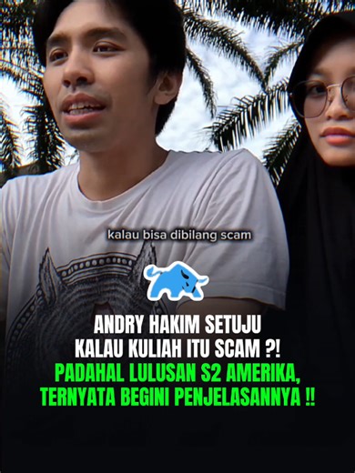gimana menurut kalian guys? apakah kuliah itu scam? #andryhakim #stockwise #kuliah #scam #pendidikan