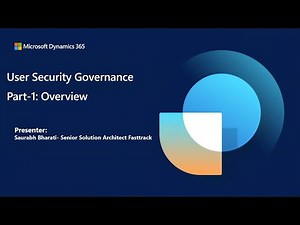 User security governance Part 1: Overview | Dynamics 365 Bites