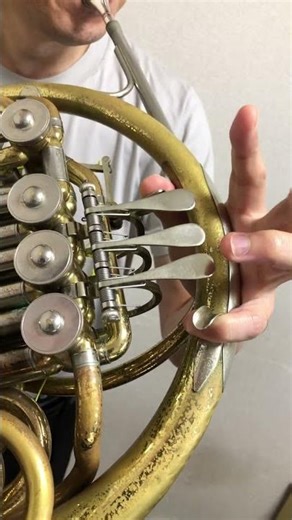 Horn: Trying the B-flat major scale