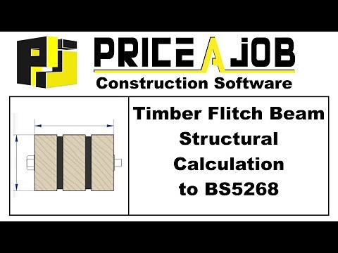 Timber Flitch Beam Structural Calculation to BS5268 - Price A Job