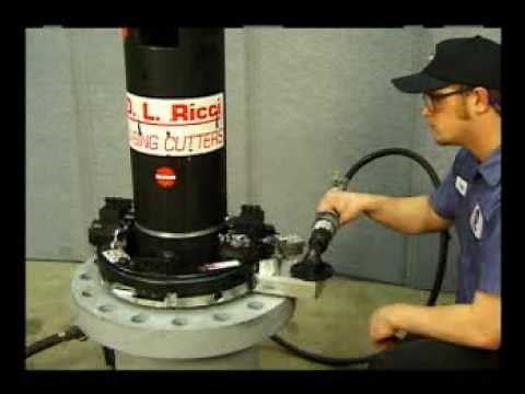 Hydratight Clamshell Casing Cutter Demo
