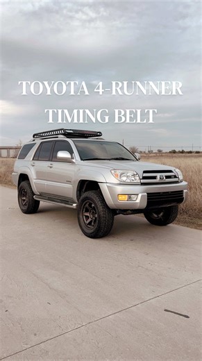 Timing belt replacement on my v8 Toyota 4-Runner🙇🏻‍♀️ #2uz | toyota 4runner