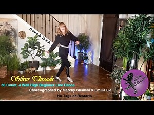 Silver Threads Demo & Teach Line Dance