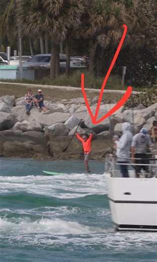 Was he going frontwards or backwards at the Haulover Inlet? | Joseph Levy