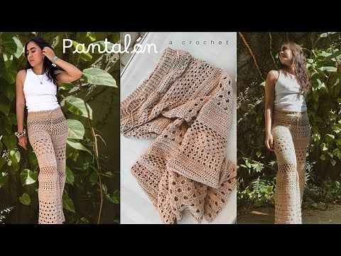 ¿Como tejer un PANTALÓN a CROCHET? / TUTORIAL paso a paso