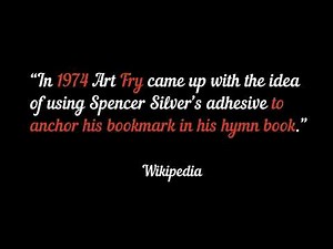 Post-it note was NOT invented by 3M employee Art Fry