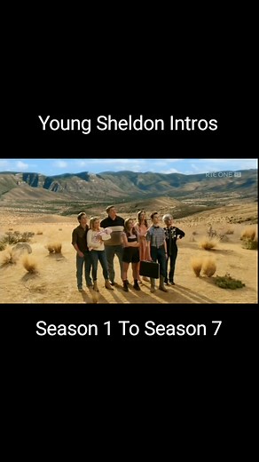 Young Sheldon Intros Season 1 To Season 7 #youngsheldon #youngsheldonedit #thebigbangtheory #thebigbangtheoryedits #thebigbangtheorytvshow