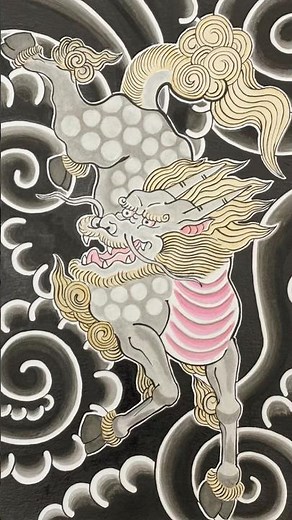 How To Draw a Japanese Tattoo | How To Draw Traditional Tattoos | Time-Lapse | Zhi Tattoo #tattoo