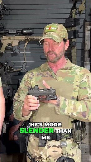 Glock 19: Subcompact vs. Compact Concealability Comparison #shorts