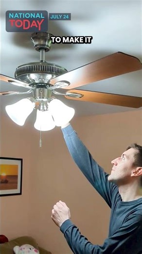 Flip Your Ceiling Fan for Summer ❄️